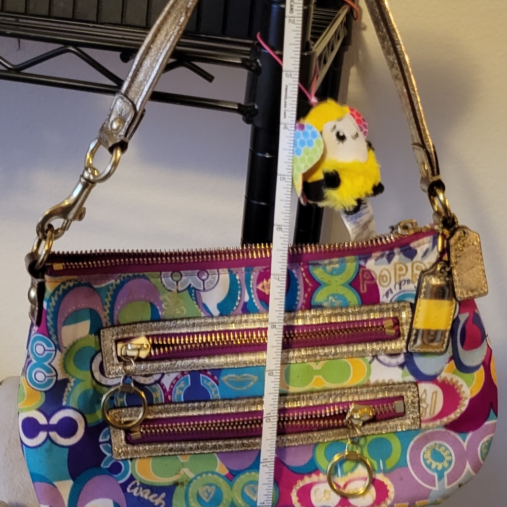 Coach Poppy Collection Shoulder Bag - Gem